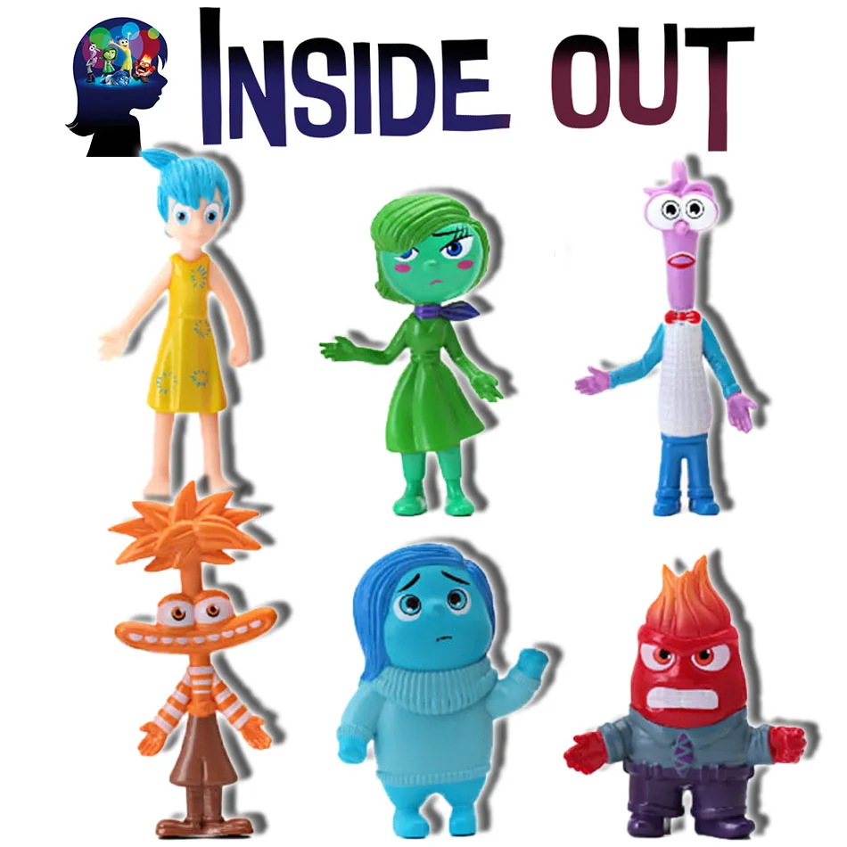 New-7-10cm-6Pcs-Inside-Out-Action-Figure-Toy-kawaii-Cute-Cartoon-Animal ...