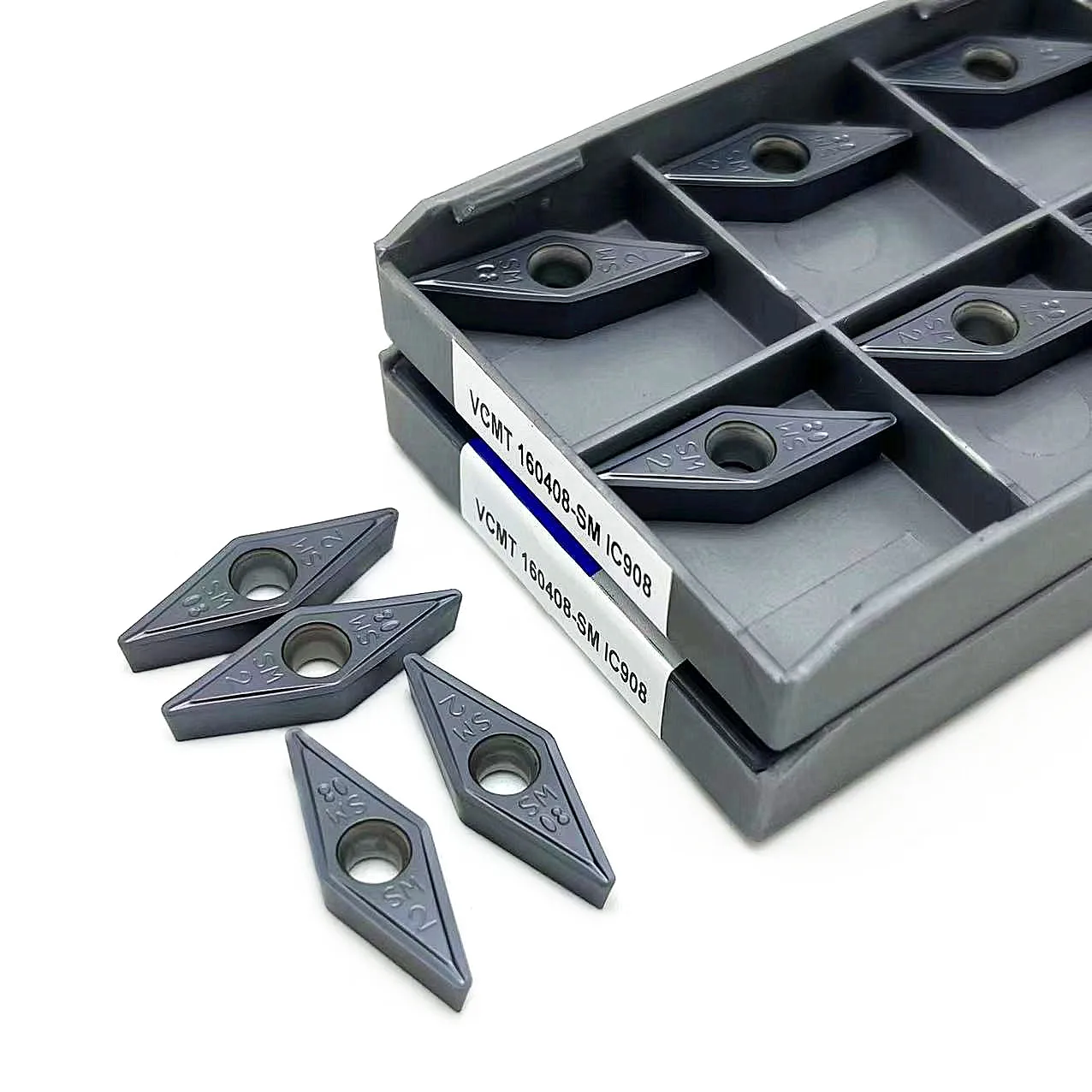 High-quality-VCMT160404-VCMT160408-SM-IC907-IC908-Iscar-Carbide-Insert ...