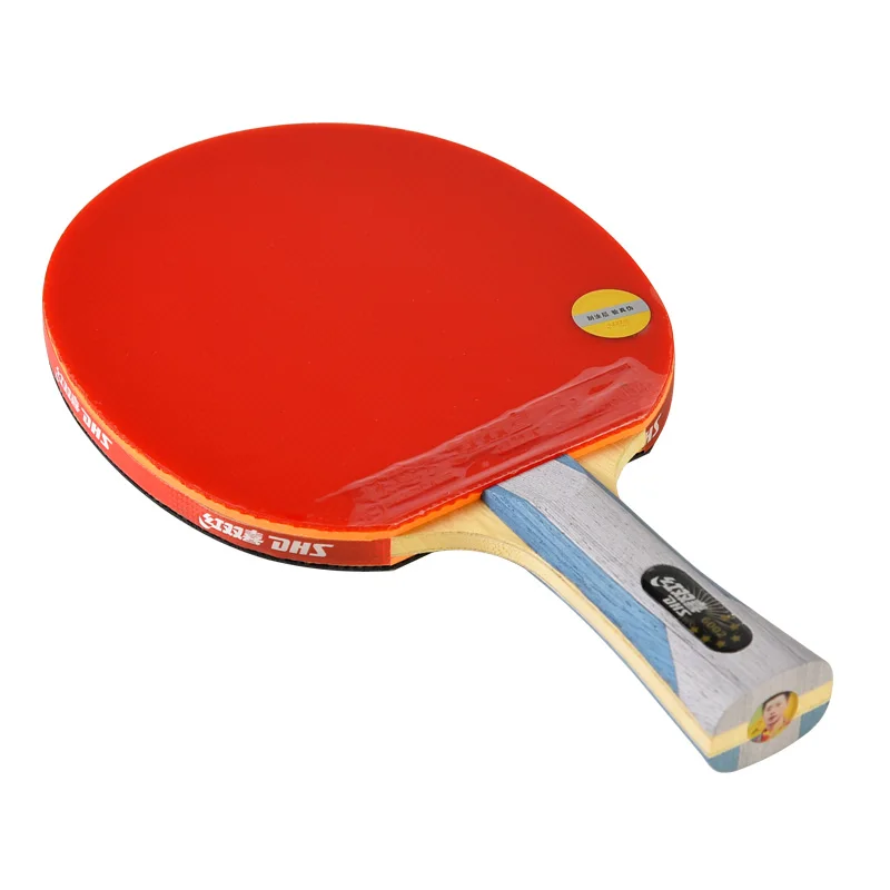 6-star-Table-Tennis-Racket-Long-Rubber-Professional-Straight-And ...