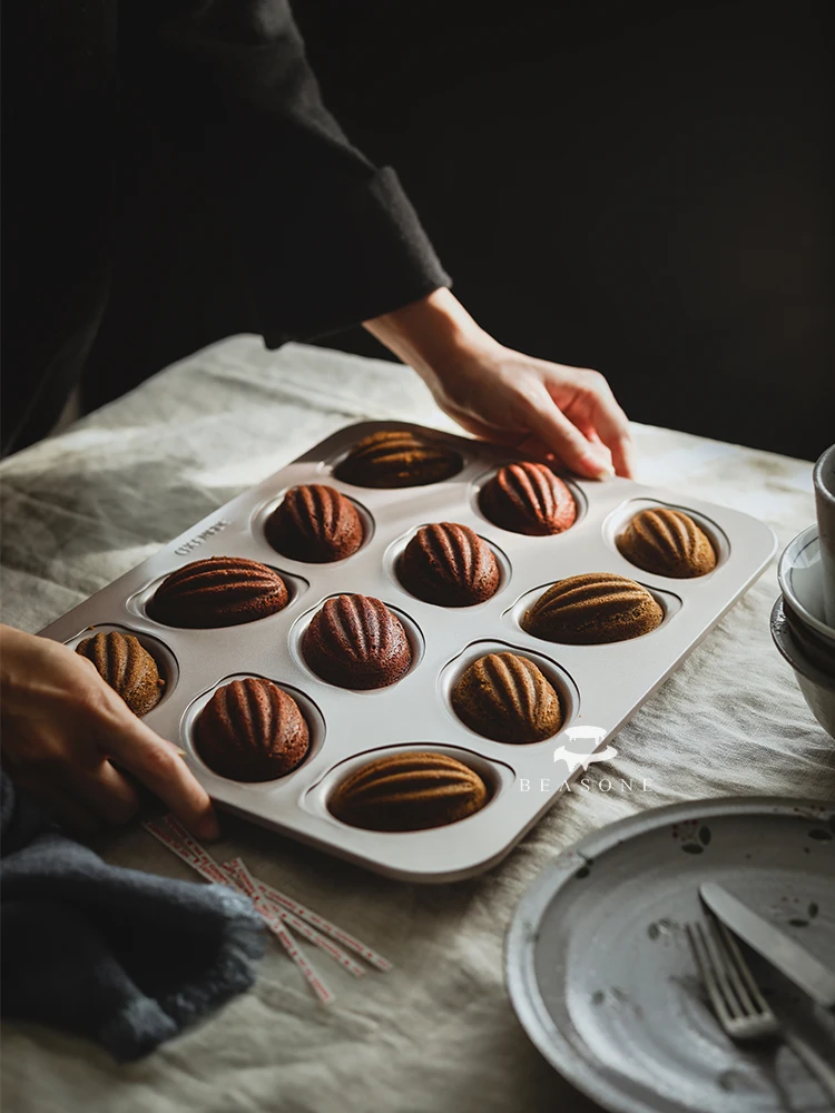 Olive-Shaped Madeline Cake Mold Fernan Snow Pound Cake Non-Stick ...
