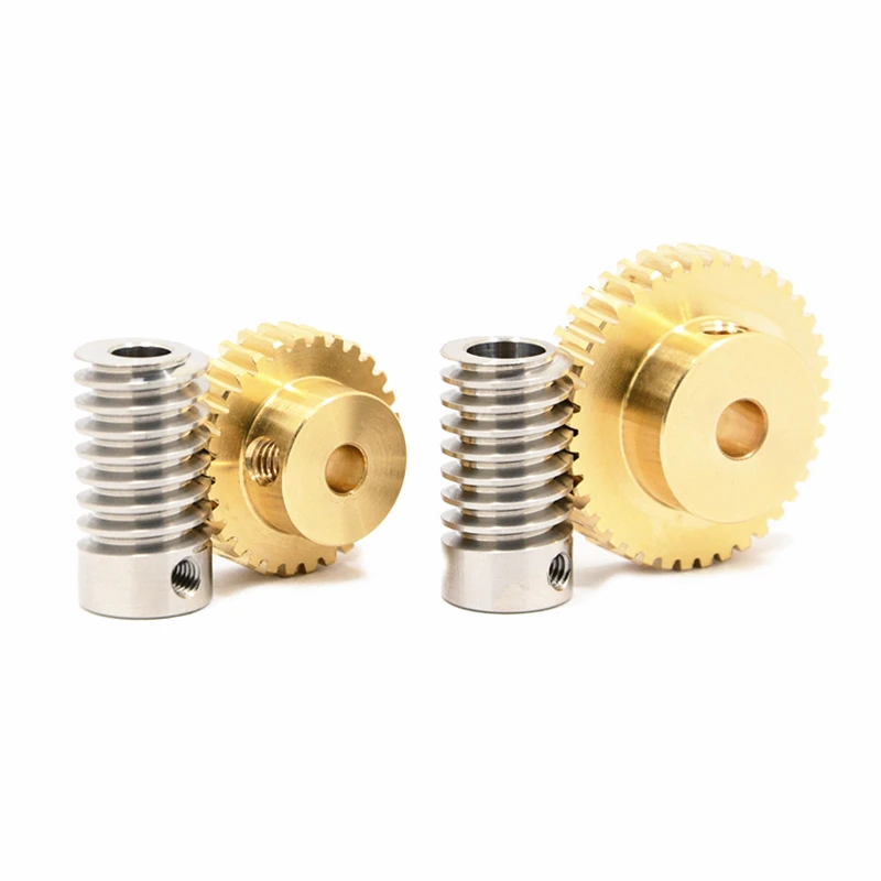 0-8M-Precision-Turbine-Worm-Gear-Set-1-20-30-40-50-60-Teeth-Stainless ...