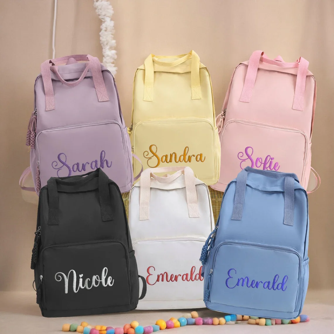 Custom-Backpack-Personalized-Embroidered-School-Bag-for-Kids ...