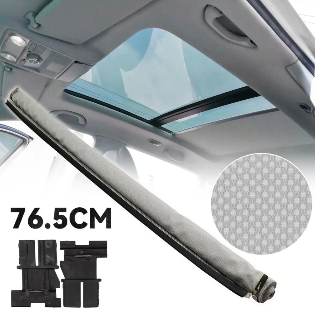 1K9877307B Car Sunroof Sunshade Curtain Cover Roller Assembly Clip For ...