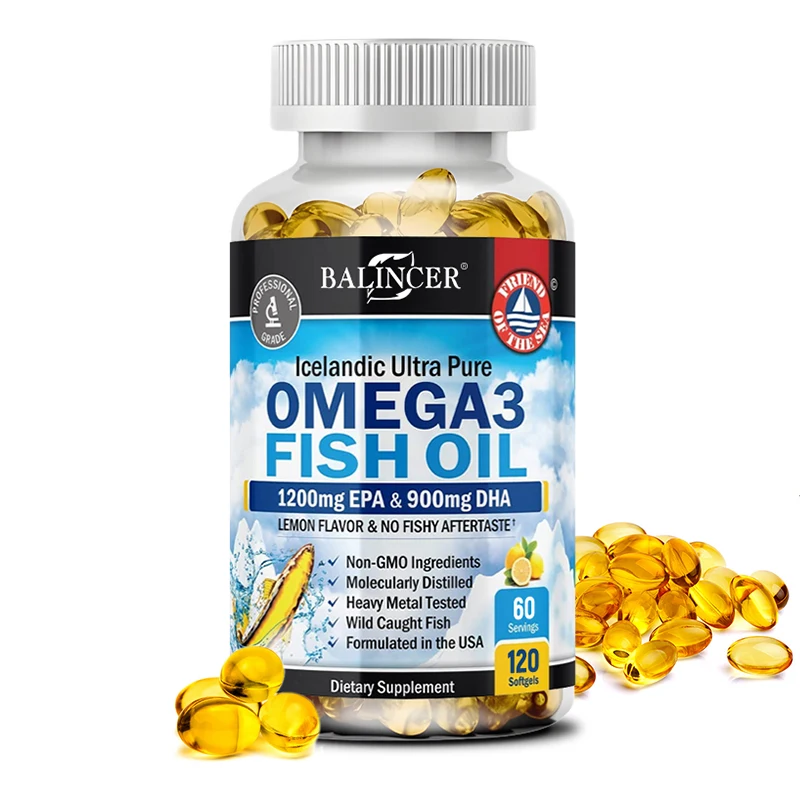 Fish-Oil-Omega-3-Promotes-Joint-Eye-Brain-Skin-Health-FattyAcidSupport ...