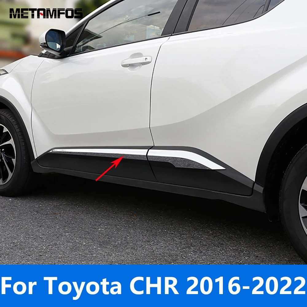 Voor-Toyota-Chr-C-HR-2016-2020-2021-2022-Koolstofvezel-Deur-Side-Strip ...