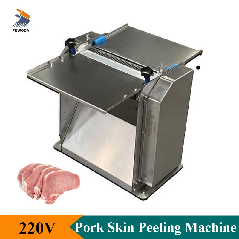 Commercial Pork Skin Peeling Machine Electric 220V Pork Meat Skinner ...