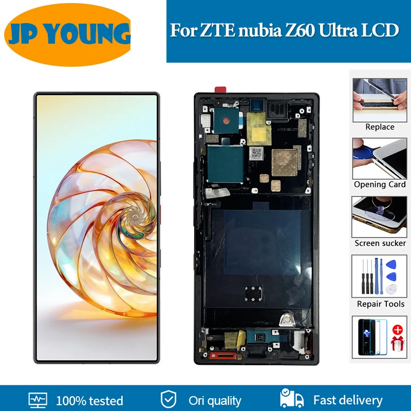 6-8-Original-AMOLED-For-ZTE-nubia-Z60-Ultra-LCD-Display-Touch-Digitizer ...