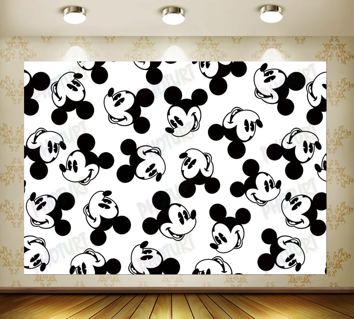 Mickey Mouse Head Wallpaper