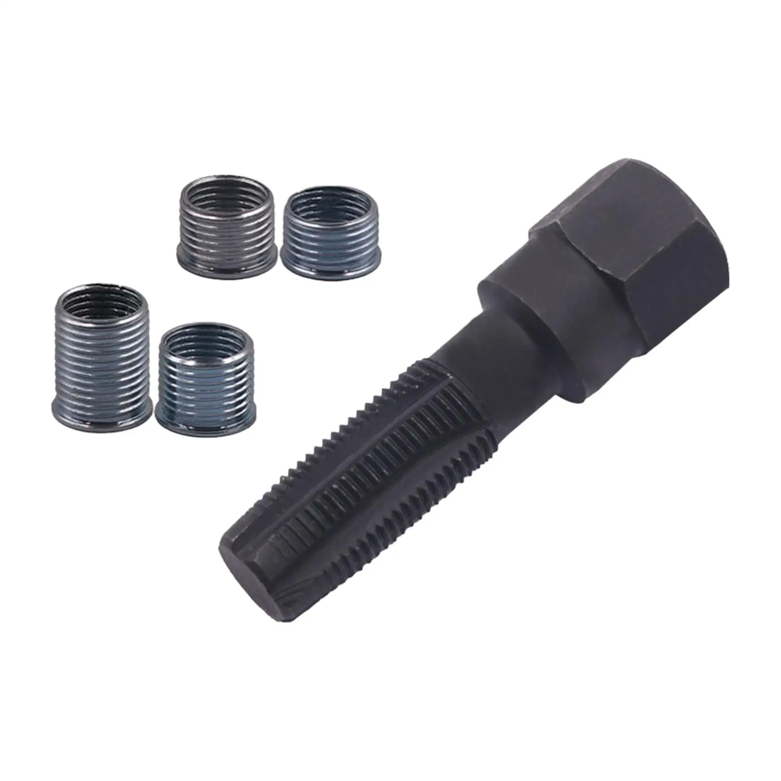 14mm-Spart-Plug-Thread-Repair-Kit-with-4Pcs-Carbon-Steel-Spark-Plug ...