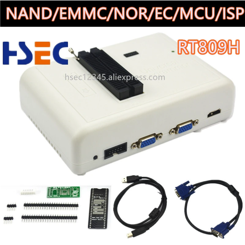 Original RT809H EMMC-Nand FLASH Extremely Fast Universal Programmer ...