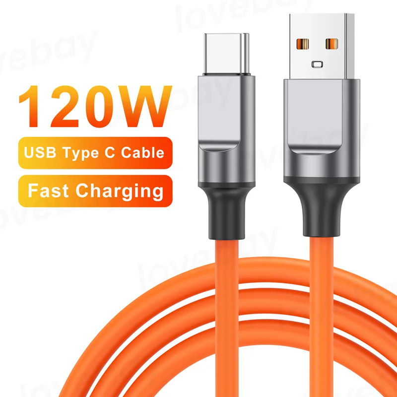 120W-6A-Super-Fast-Charge-USB-Type-C-Cable-1M-Quick-Charge-USB-C ...