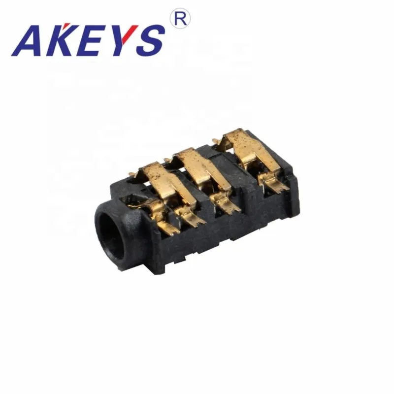 10 Pcs Pj-357 3.5 Earphone Jack 7 Pin Insert Pin2 Fixed Pin Diameter 3 ...