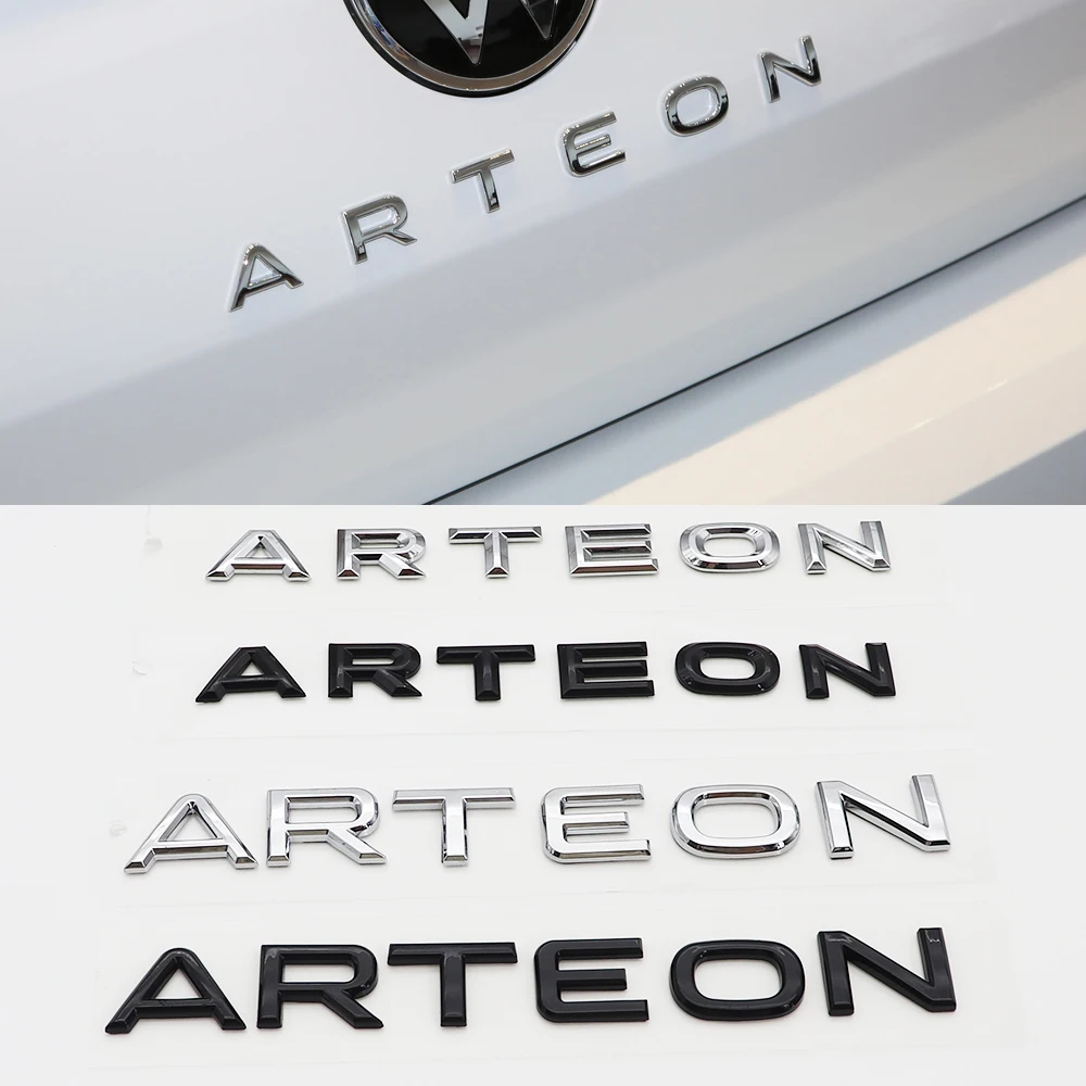1PC-3D-ABS-ARTEON-Car-Letter-Logo-Sticker-Tail-Bumper-Badge-Auto-Rear ...