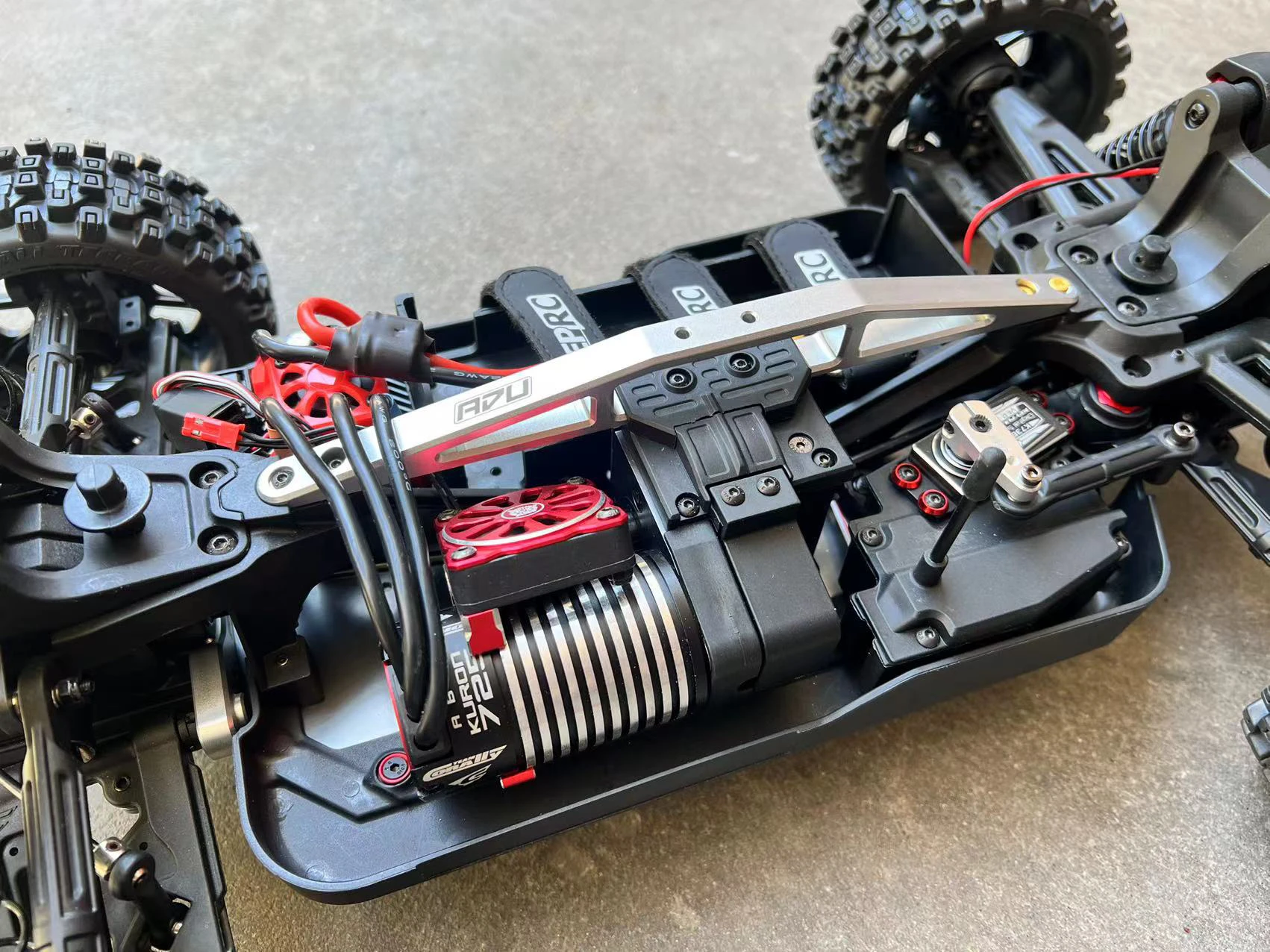 Aluminum-7075-T6-Center-Chassis-brace-For-Team-Corally-SYNCRO4-1-8-4S ...