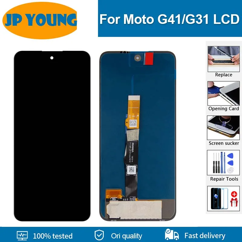 6-4-Original-Display-For-Motorola-G41-Touch-Screen-For-Moto-G41-G31-LCD ...