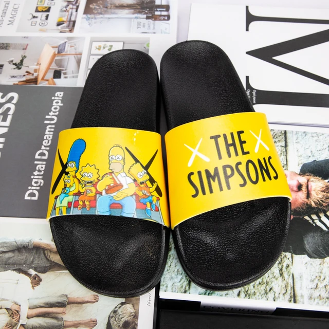 Fashion The Simpson Slippers Disney Classic Cartoon Figure, 43% OFF