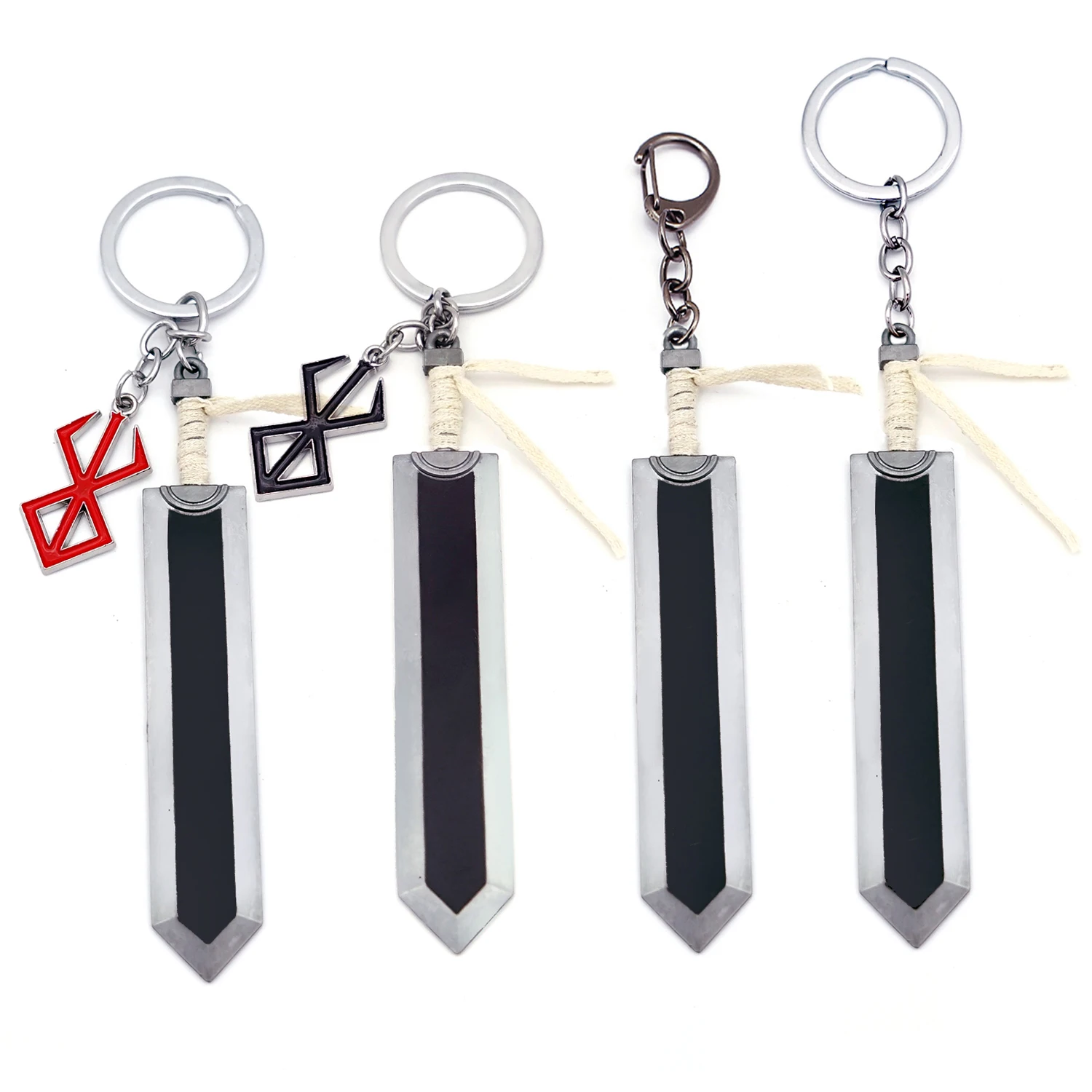 Berserk-Keychain-Keyrings-Guts-Black-Sword-Anime-Jewelry-Key-Chain ...