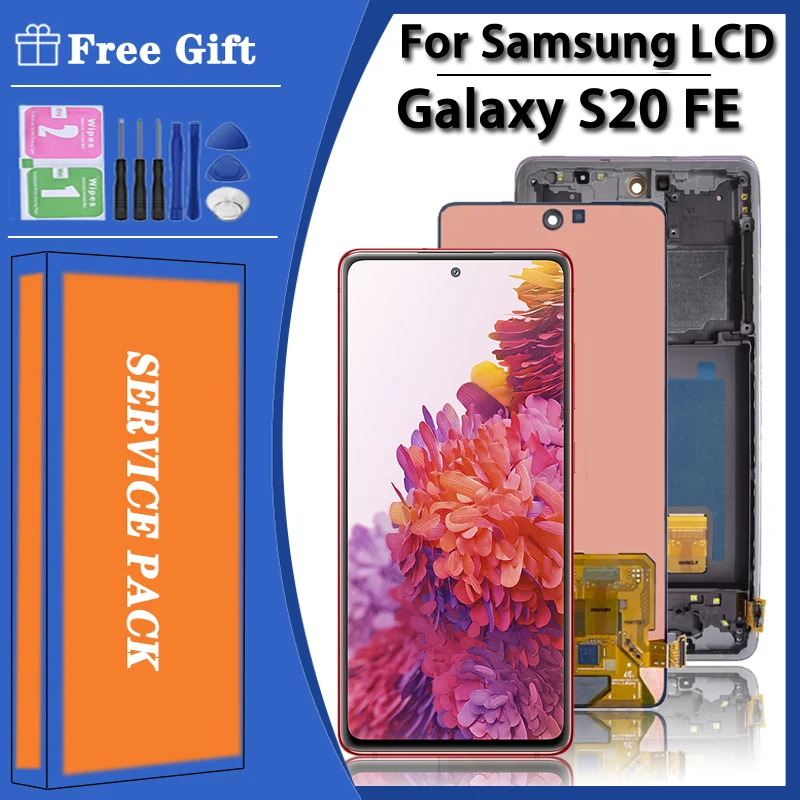 Original-For-Samsung-Galaxy-S20-FE-4G-G780F-LCD-S20-Lite-Display-Touch ...