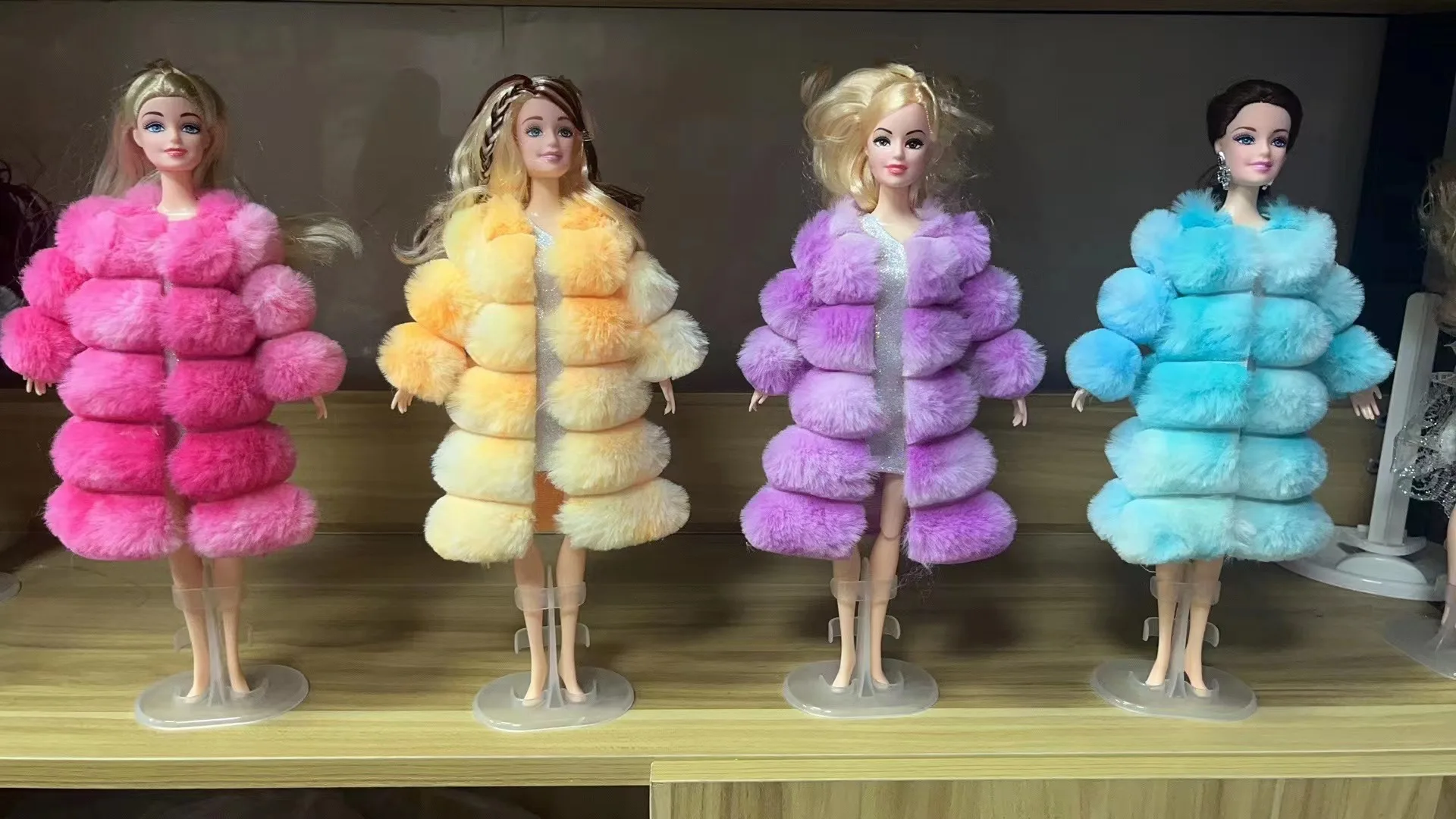 1 set Fashion Doll Clothing,Fashion Coat,Pants,Dress,Suitable For 11.8 ...