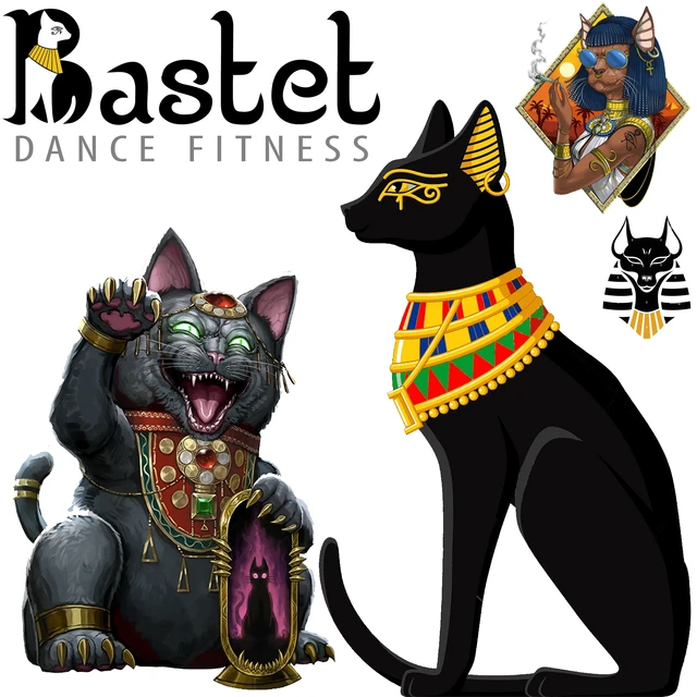 Egyptian Cat Cartoon
