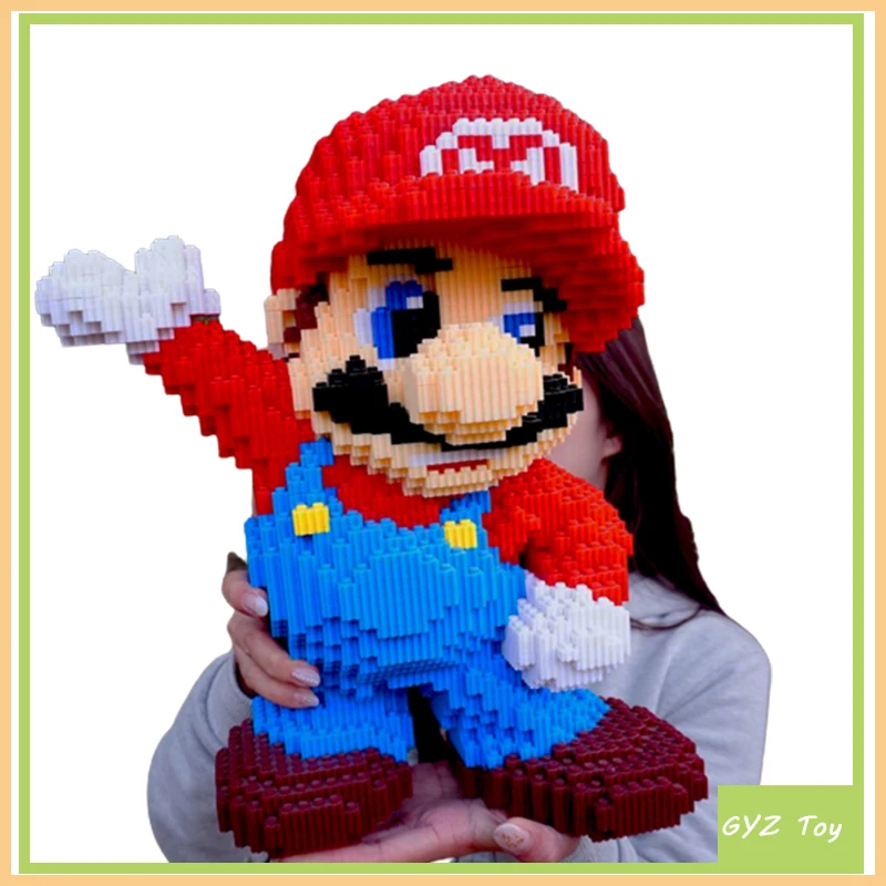 Super Mario Bros Blocos de Construção para Crianças, Anime, Big Cartoon ...