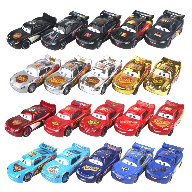 Cars Disney Pixar Cars 2 3 Toy Limited Edition Lightning McQueen Mater ...