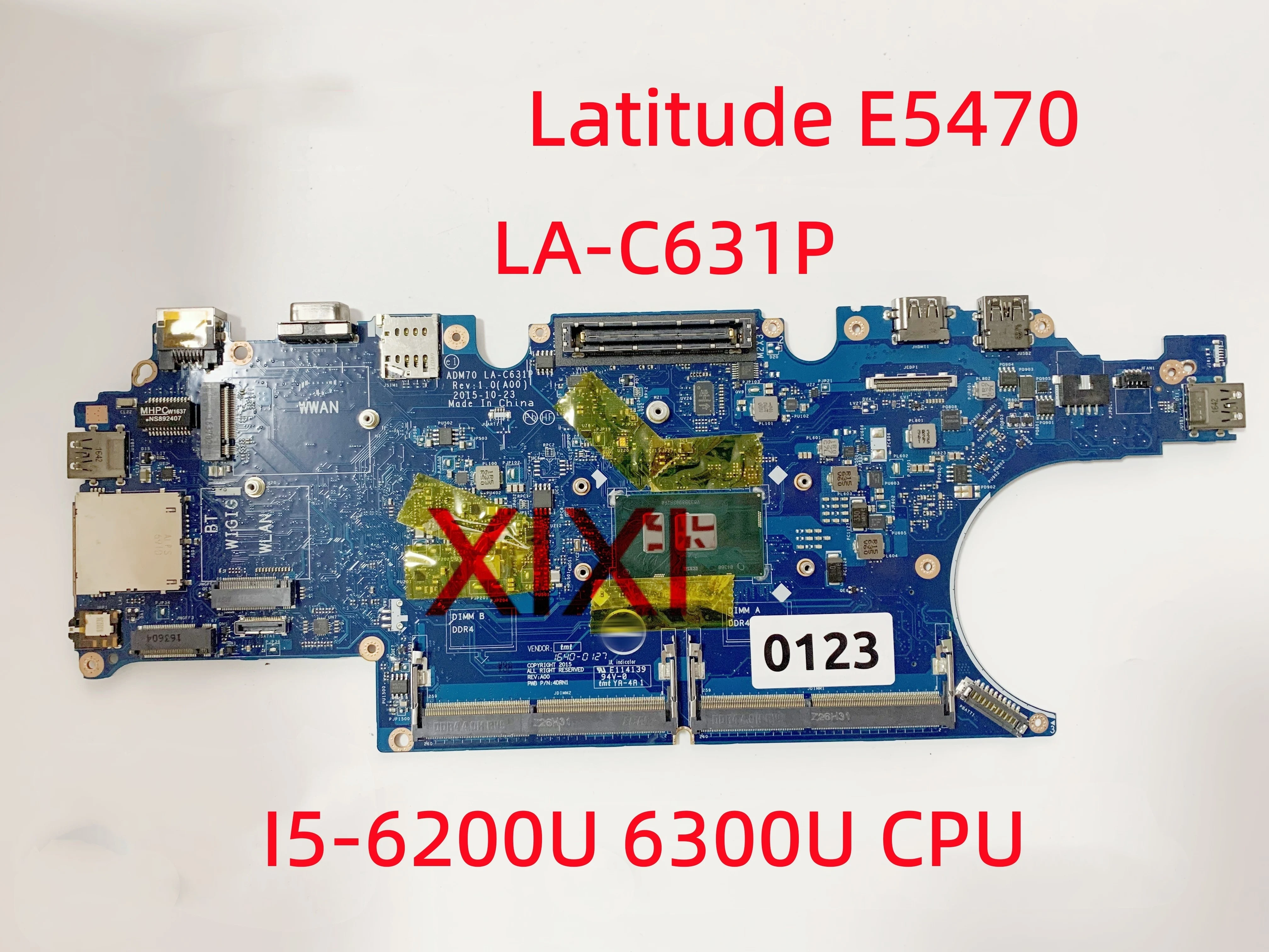 ADM70-LA-C631P-For-DELL-Latitude-E5470-Laptop-Motherboard-with-I5-6200U ...