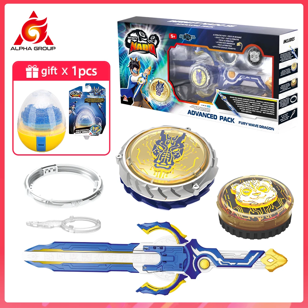 Infinity Nado 6 Advanced Pack Fury Wave Dragon Metal Ring & Tip ...