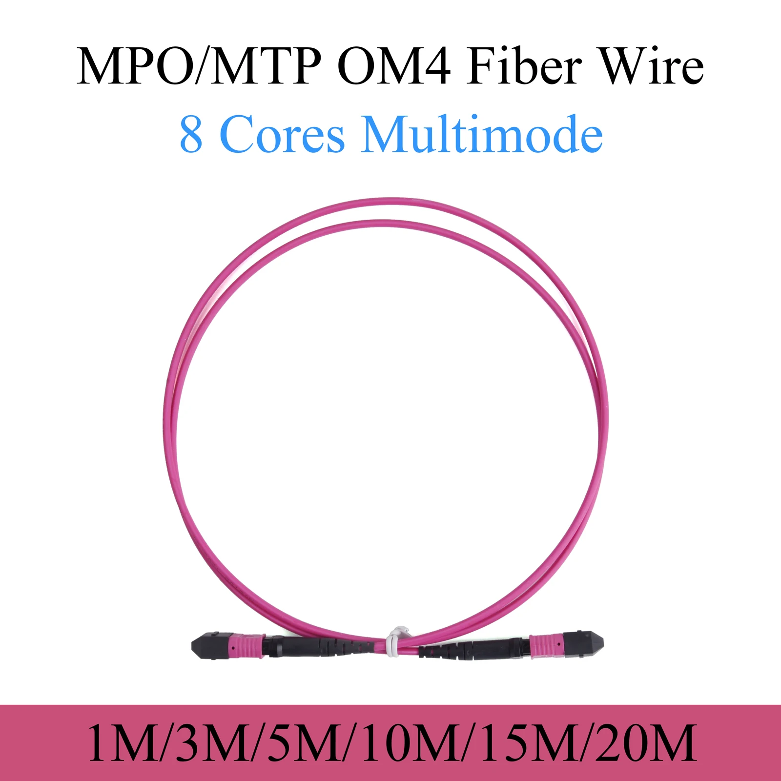 100G-MPO-OM4-Fiber-Patch-Wire-Multimode-8Cores-APC-UPC-Female-to-Female ...