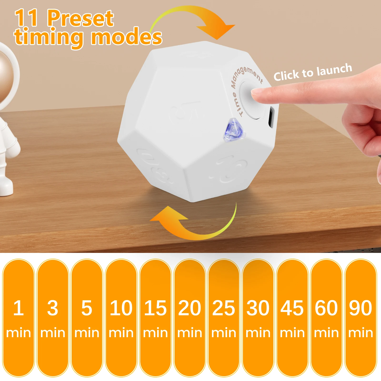 Cube-Shape-Electronic-Kitchen-Timer-Mini-Cubo-de-Gerenciamento-de-Tempo-com-Indicador-LED ...