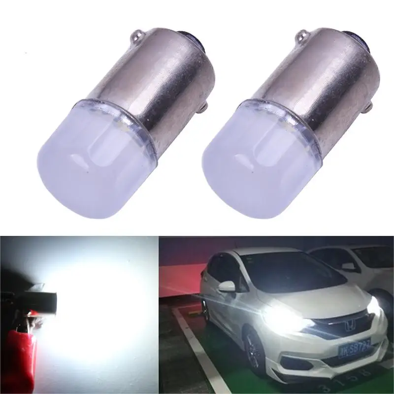 Ba9s 신호 램프 LED T4W 2835 칩, 자동차 지붕 조명 거울 조명 번호판 조명, 6000K 백색 BA9s LED ...