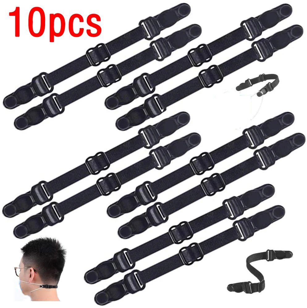 1-3-5-10Pcs-Adjustable-Mask-Extension-Belt-Bandage-Mask-Hook-Anti-Slip ...