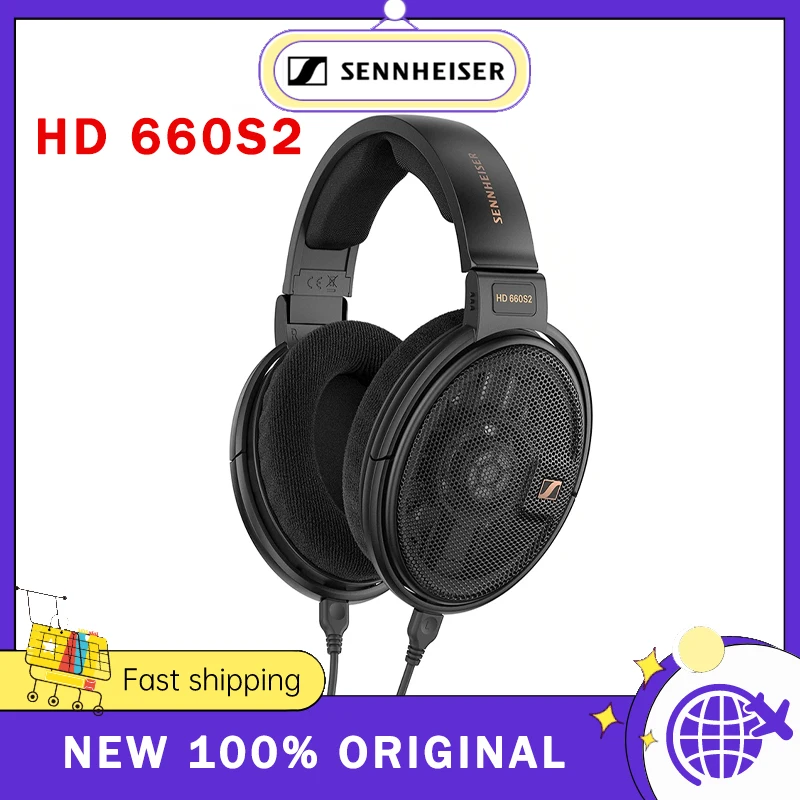 Sennheiser-HD660S2-Wired-Audiophile-Stereo-Headphones-with-Deep-Sub-Bass-Optimized-Surround ...