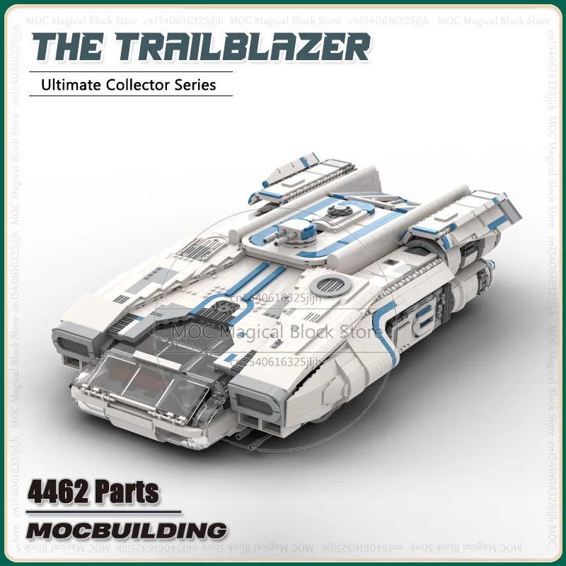 USC Space Movie Battle MOC Building Blocks The Trailblazer Spaceship ...