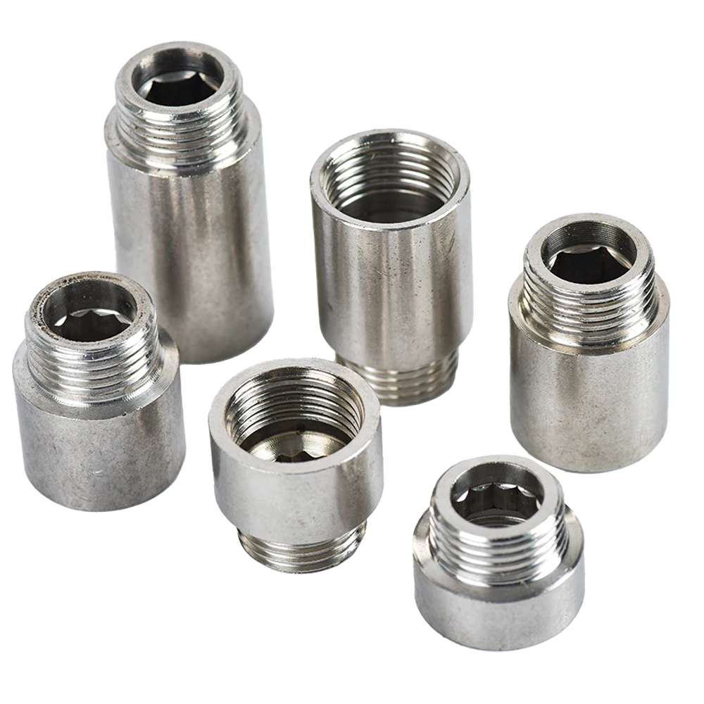 BSP-1-2-inch-Male-Female-Thread-Long-Nipple-Stainless-Steel-Pipe ...