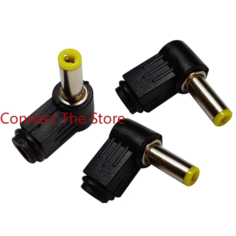 10PCS-DC-Plug-Power-Adapter-5-5-2-5-Tuning-Fork-Right-Angle-Supply-Male ...