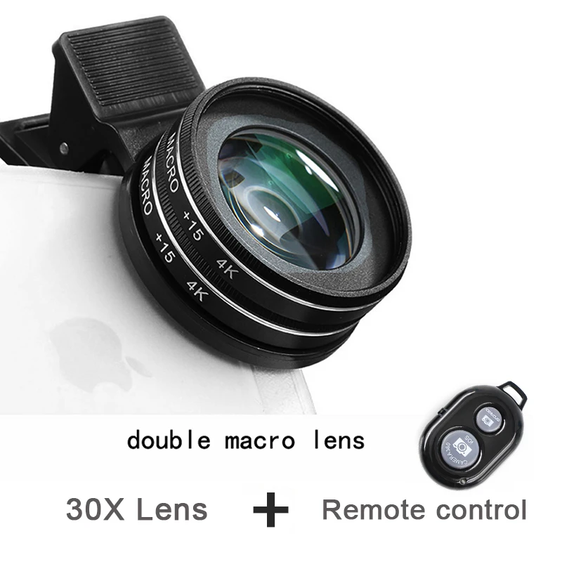 37MM 15X Macro Lens 4K HD Professional Photography Phone Camera Lens ...