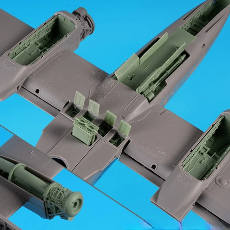 1-48-Scale-Die-Cast-Resin-Figure-Model-Assembly-Kit-Aircraft-Retrofit ...