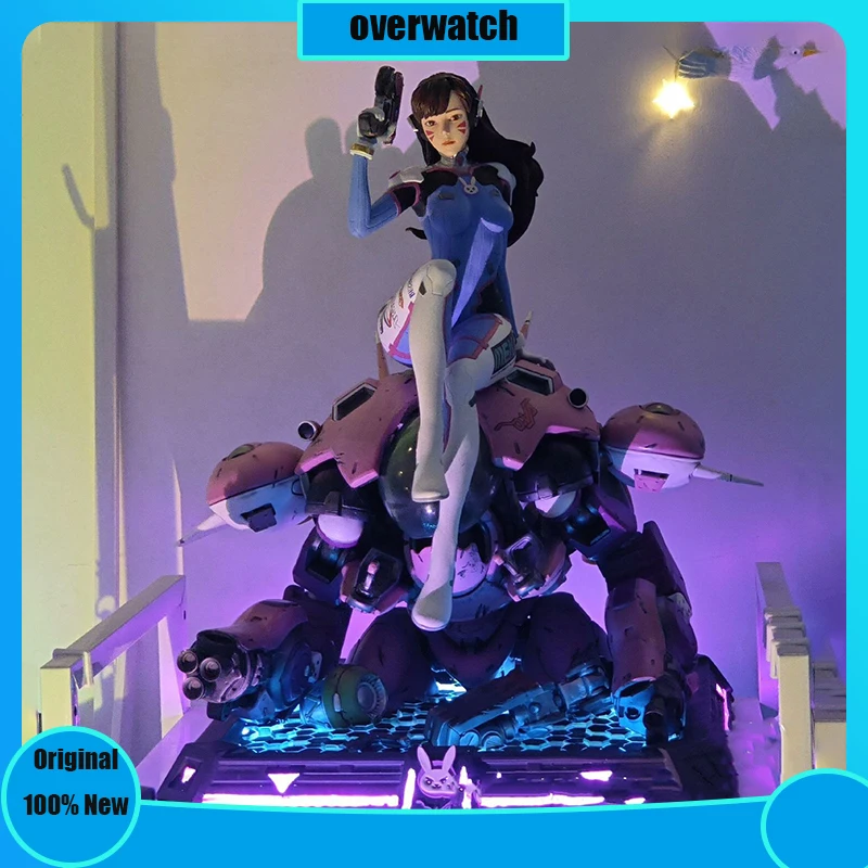 MKE-overwatch-Mecha-hero-Action-Figures-DVA-Statue-Anime-Figure-PVC ...