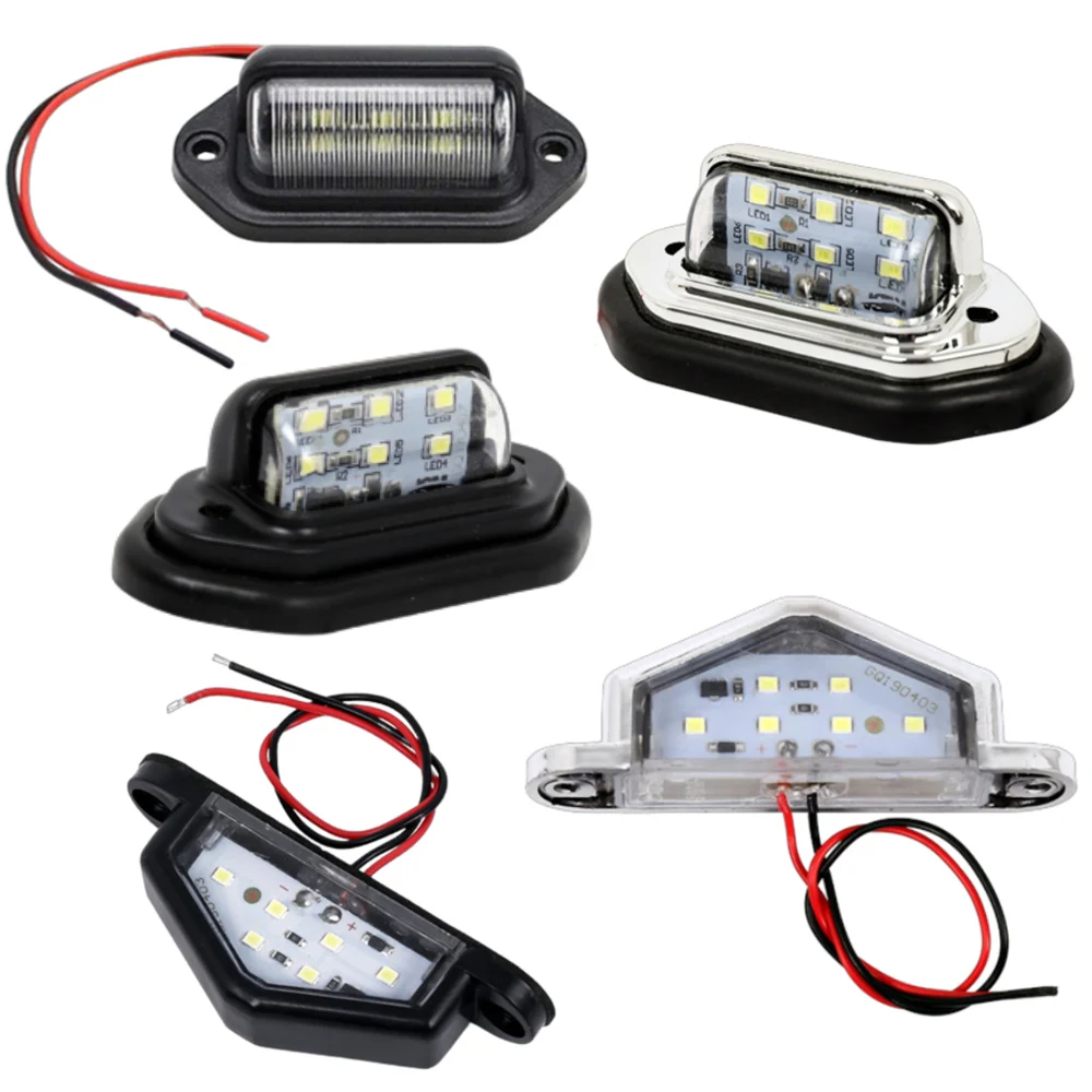 1Pc-LED-License-Plate-Light-For-Car-Motorcycle-Trailer-Plate-Lighting ...