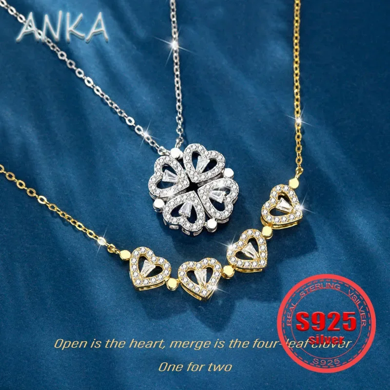 ANKA-NEW-S925-Sterling-Silver-Foldable-Clover-Necklace-2-in-1-Heart-Women-s-Necklaces-Sweet.jpg