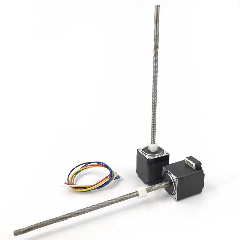 2-Phase 4-Wire 28 Screw Stepper Motor – 144mm Precision Motion Motor ...