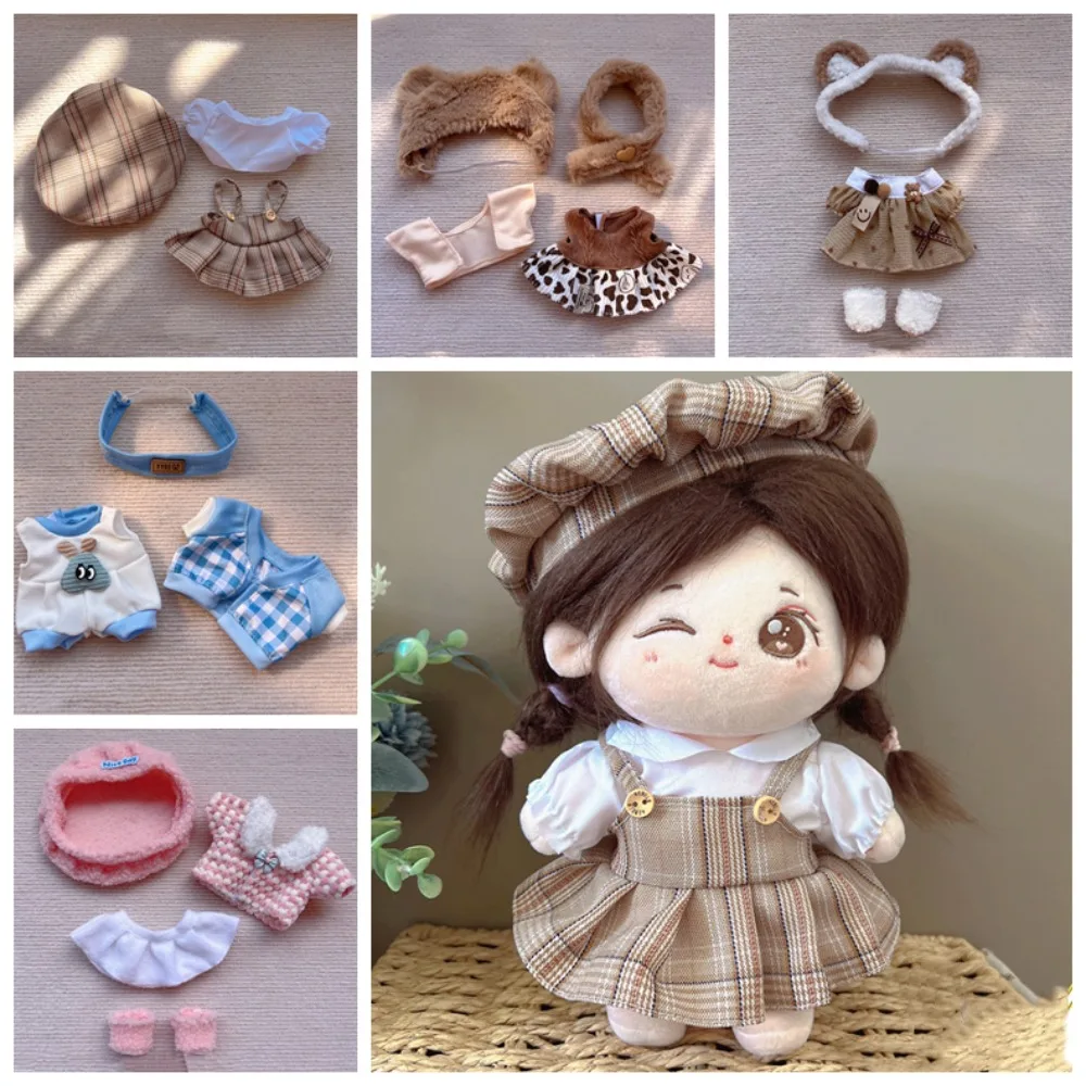 Dress-Up-20cm-Cotton-Doll-Clothes-Doll-Clothing-Suspender-Skirt-Doll ...