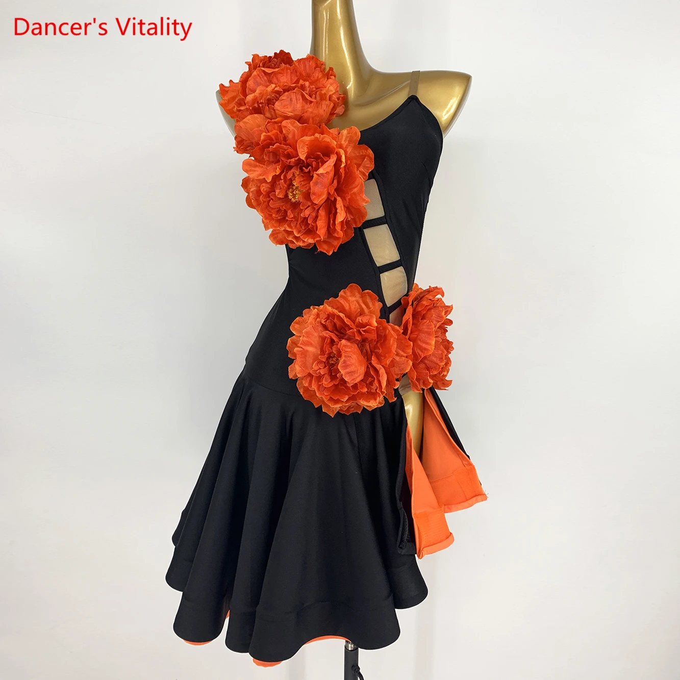 Latin-Dance-Performance-Clothes-Dress-Cusomzied-Adult-Children-Latin ...