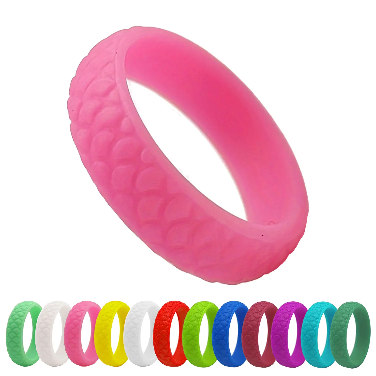 1pc-Sports-Silicone-Finger-Ring-Dragon-Scales-Wedding-Rubber-Bands ...