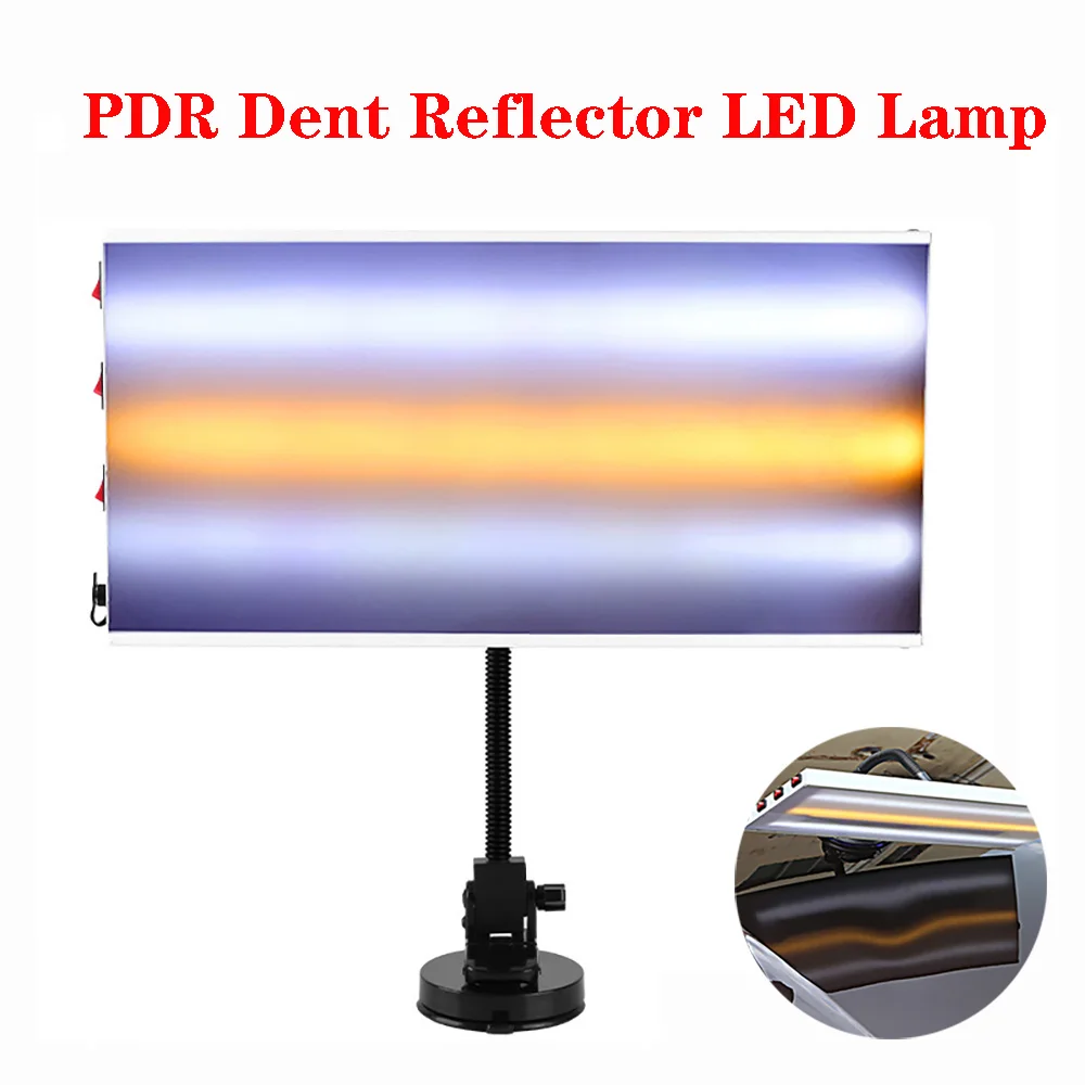 Car PDR Dent Reflector LED Paintless Dent Repair Light 3 Strips Lamp ...