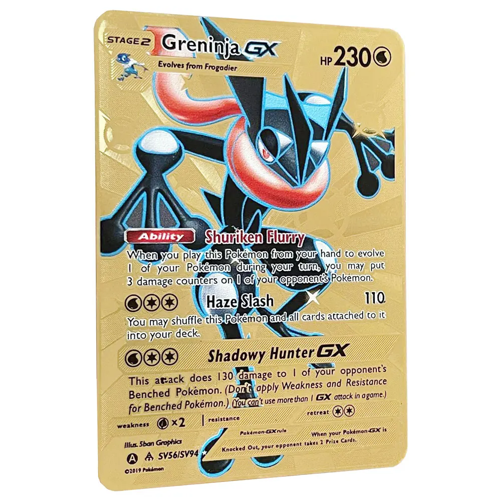 Pokemon Greninja Card