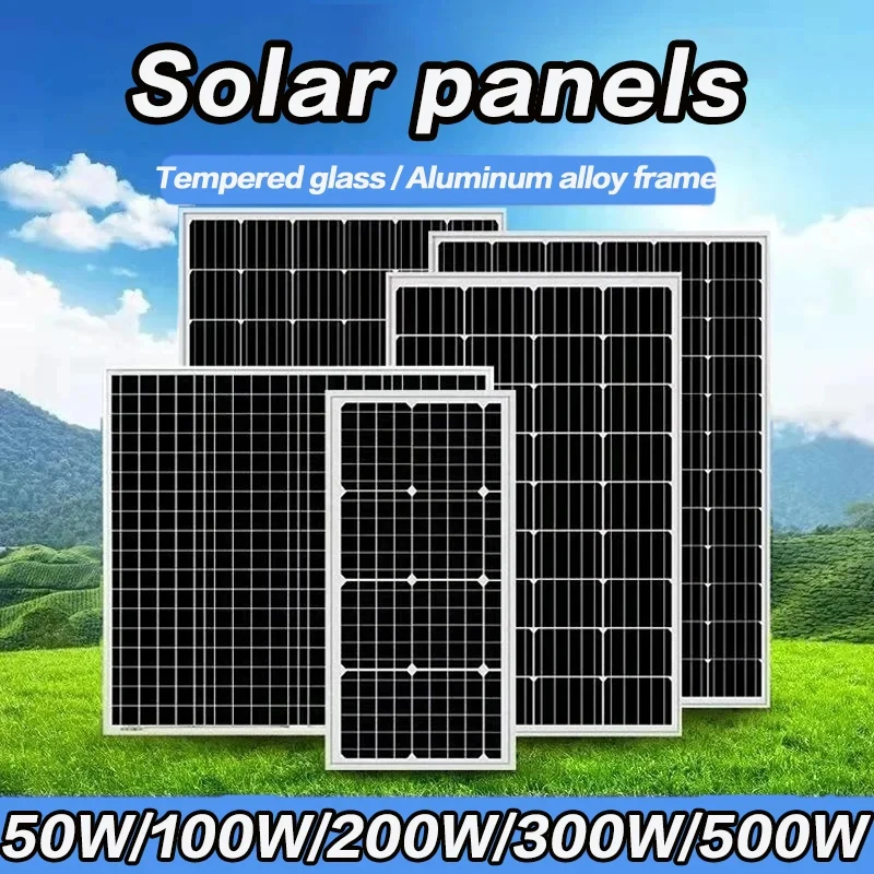 Solar-Panel-18V-High-Power-Rigid-Panel-Used-For-Photovoltaic-Power ...