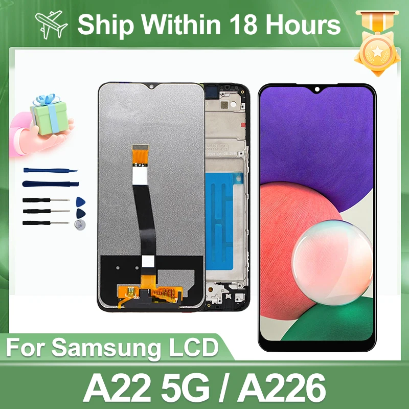 CHOICE For Samsung Galaxy A22 5G A226B LCD Display Touch Screen ...
