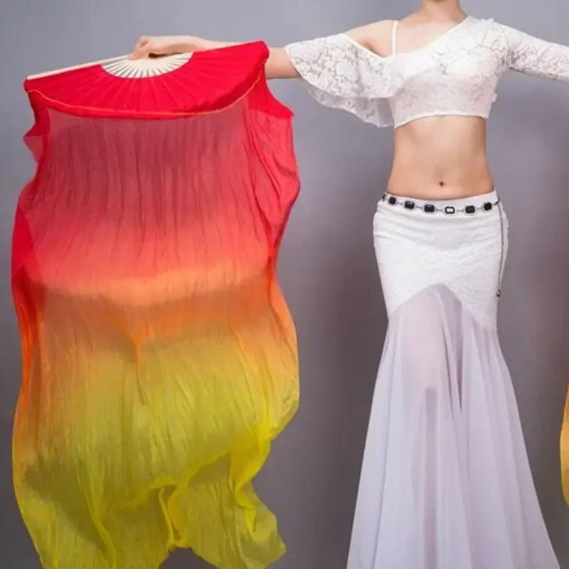 Hot Sell Fire Flame Imitation Silk Fan Veil 1 Pair(1L+1R) Cheap ...